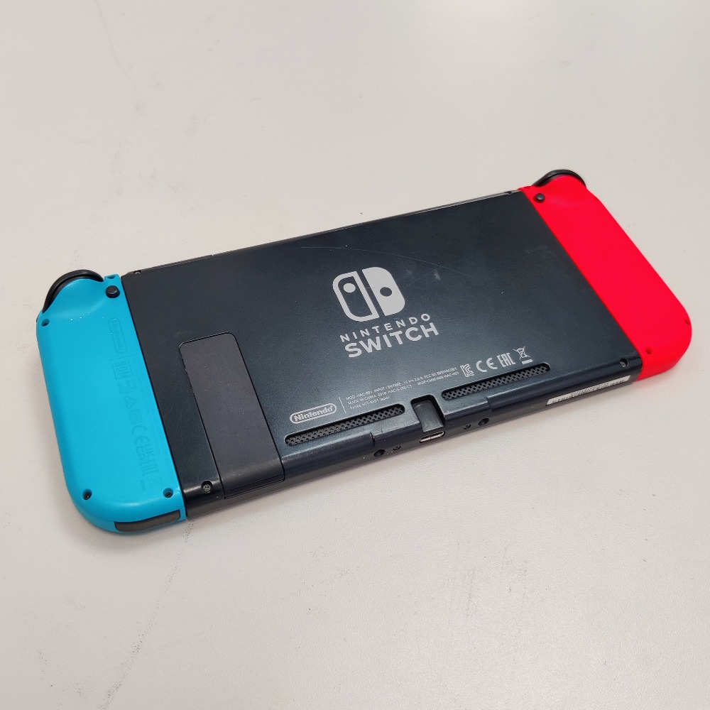 Pre-owned Nintendo Switch Console Red/Blue with Dock and Charger - Own4Less